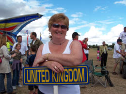 Dawn Dewhurst led the team at the ceremony